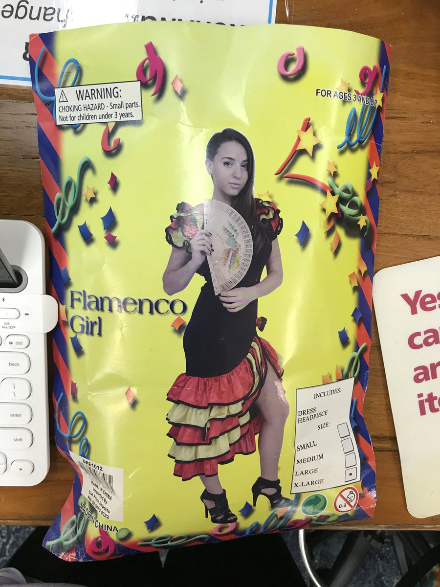 Flamenco Woman Costume – Behind The Mask